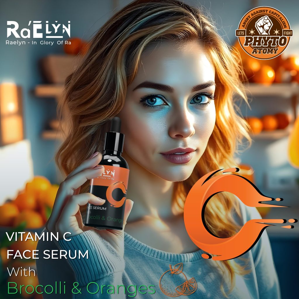 Phyto Atomy Raelyn Vitamin C Face Serum 50ml (Broccoli & Oranges): The ...